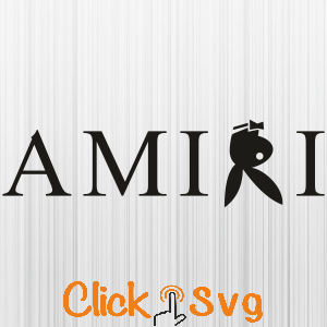 Amiri Logo - Download SVG Files for Cricut, Silhouette and sublimation