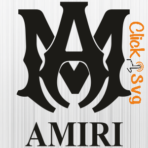 Amiri Logo - Download SVG Files for Cricut, Silhouette and sublimation