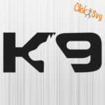 K9 Logo Svg - Download SVG Files for Cricut, Silhouette and sublimation