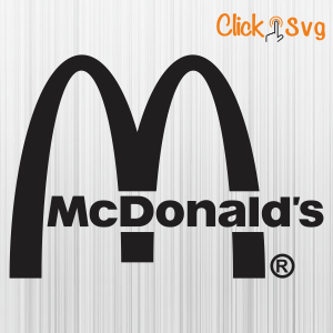 McDonalds logo - Download SVG Files for Cricut, Silhouette and sublimation
