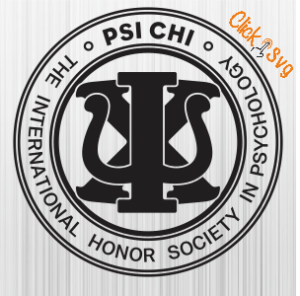 Psi Chi Circle Logo Black Svg | Psi Chi Circle Logo Black Png