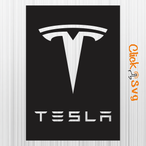 Tesla Logo - Download SVG Files for Cricut, Silhouette and sublimation