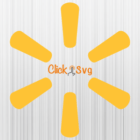 Walmart Spark Svg | Walmart Spark Png | Walmart Spark Vector