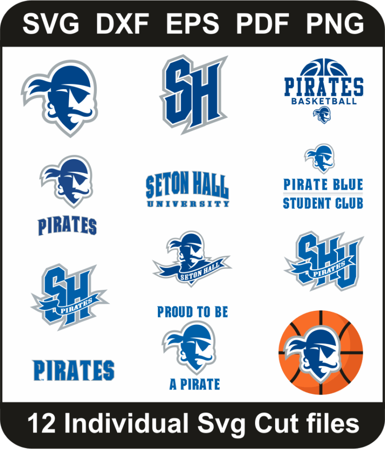 Pirates Seton Hall Bundle Svg | Pirates Seton Hall Bundle Png