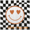 Checkerboard Smiley Svg | Checkerboard Smiley Face P