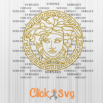 Versace Letter With Symbol Svg | Versace Symbol Png